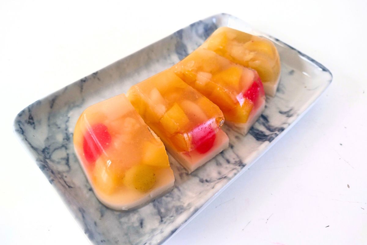 Step-by-Step Vegan Agar Agar Fruit Cocktail Jelly